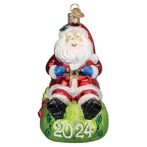 Old World Christmas 4.75 In 2024 Jovial Santa Toy Sack Celebrate Tree ...