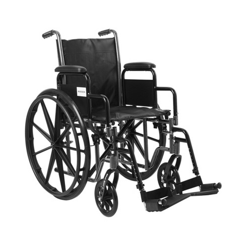 Mckesson Wheelchair Steel 16"w X 16"d Swing-away Footrest 146-ssp216dda ...