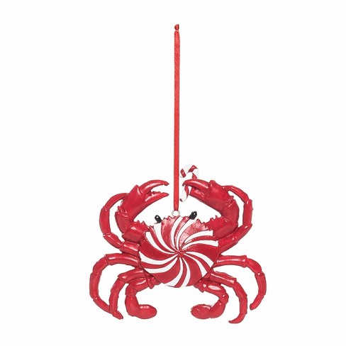 Gallerie Ii Peppermint Crab Ornament : Target