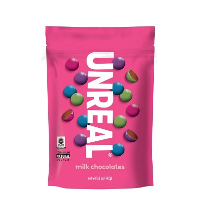 Unreal Milk Chocolate Candy Gems - 5oz : Target