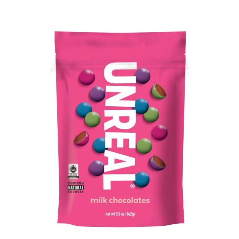 Unreal Milk Chocolate Candy Gems - 5oz : Target