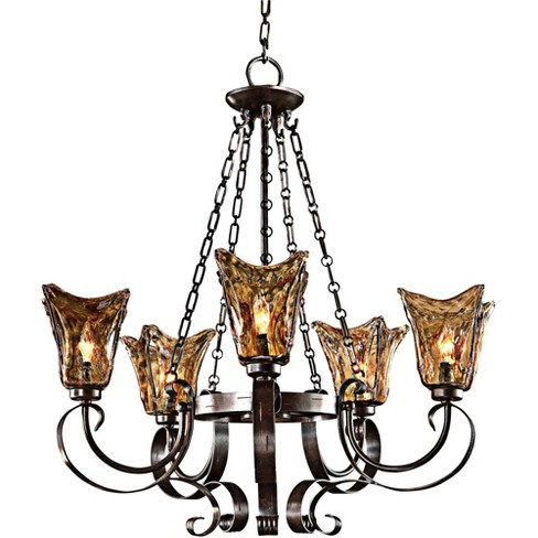 Uttermost Oil Rubbed Bronze Pendant Chandelier Lighting 29" Wide ...