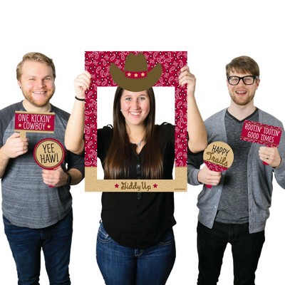 Big Dot Of Happiness Western Hoedown - Wild West Cowboy Party Photo ...