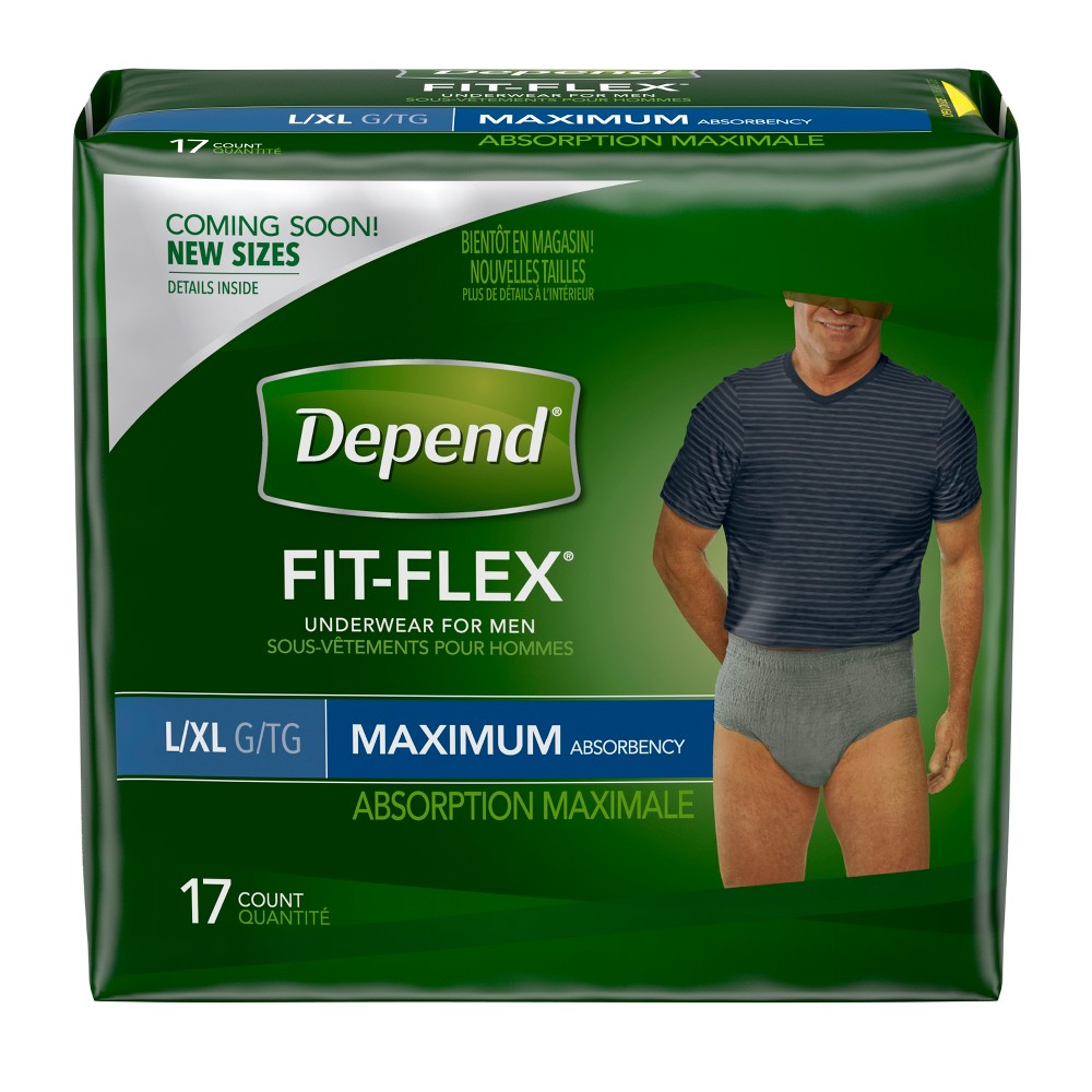 UPC 036000385342 - Depend FIT-FLEX Incontinence Underwear for Men ...