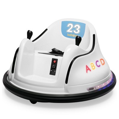 Kidzone 360 Spin Wifi Bumper Car For Toddlers & Kids, White : Target