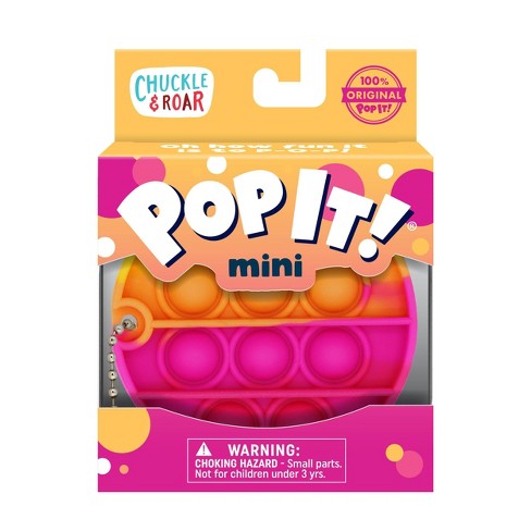 Chuckle & Roar Mini Pop It! Pink & Yellow Ombre Circle : Target