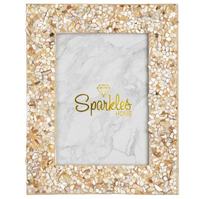 Sparkles Home 5"x7" Luminous Table Picture Frame Champagne: Luxury Glam ...