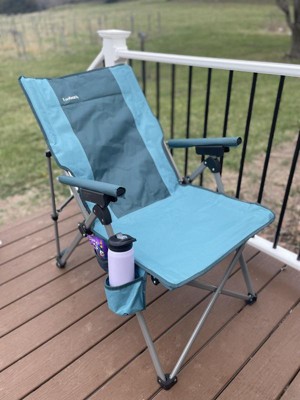 3 Position Tension Recliner Outdoor Portable Camp Chair Green - Embark ...