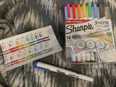 Sharpie S-note 8pk Dual Tip Creative Highlighters Assorted Colors : Target