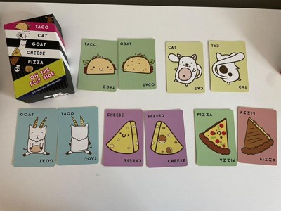 Taco Cat Goat Cheese Pizza On The Flip Side Card Game : Target