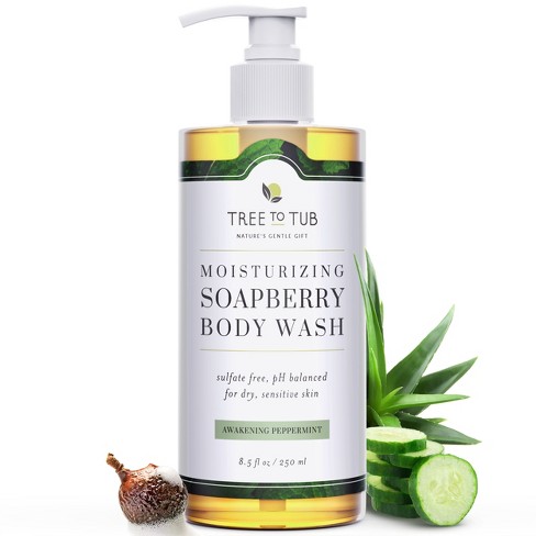 Tree To Tub Peppermint Body Wash For Sensitive Skin And Dry Skin - Ph ...