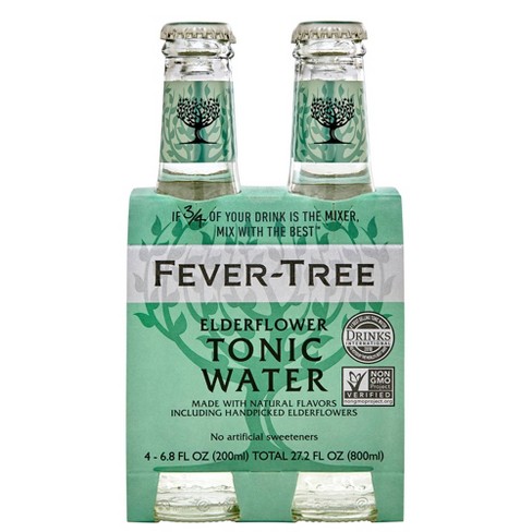 Fever-tree Elderflower Tonic Water Bottles - 4pk/6.8 Fl Oz : Target