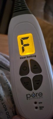 Pure Enrichment Purerelief With 4 Heat Settings And 2hr Auto Shut-off ...