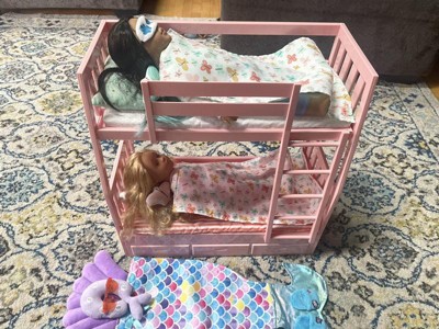 Our Generation Dreams For Two Pink Bunk Beds Accessory Set For 18 ...