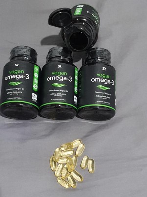 Sports Research Vegan Omega-3, 60 Veggie Softgels : Target