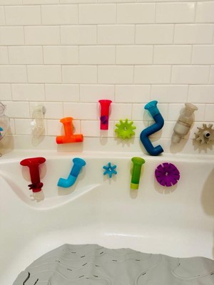 Boon Bundle Building Toddler Bath Tub Toy With Pipes Cogs And Tubes ...