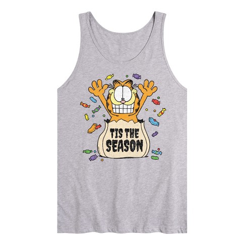 Men's - Garfield - Tis The Season Graphic Tank Top : Target