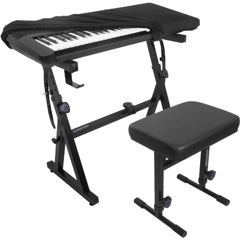Liquid Stands Piano Keyboard Stand And Bench Set, Piano Cover ...