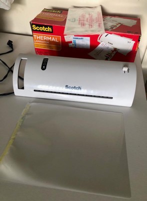 Scotch Thermal Laminator With 2 Starter Pouches 8.5" X 11" : Target