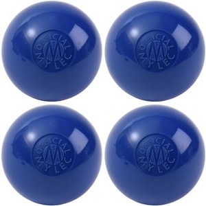 Mylec Original No-Bounce Roller Hockey Ball, Color Coded to Play at ...