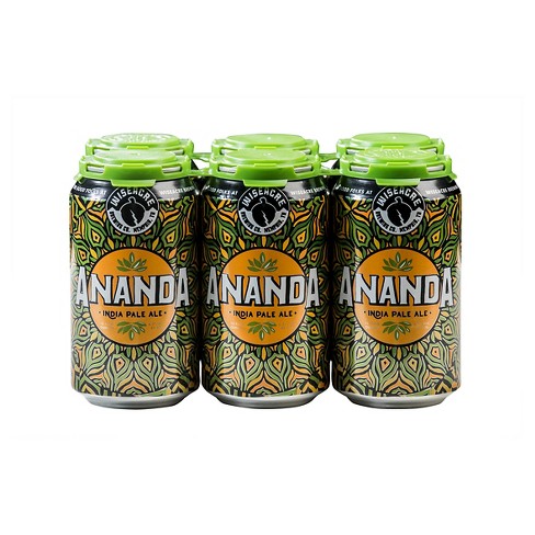 Wiseacre Ananda Ipa Beer- 6pk/12 Fl Oz Cans : Target