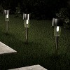Nature Spring Solar Path Lights With Rechargeable Batteries - 12.2 ...