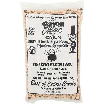 Bayou Magic Cajun Black Eye Peas - Case Of 12 - 12 Oz : Target