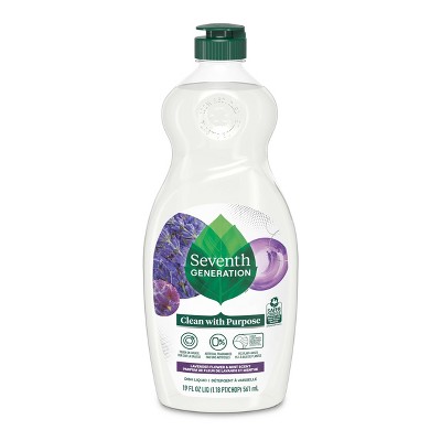 Seventh Generation Free & Clear Liquid Dish Soap - 19 Fl Oz : Target