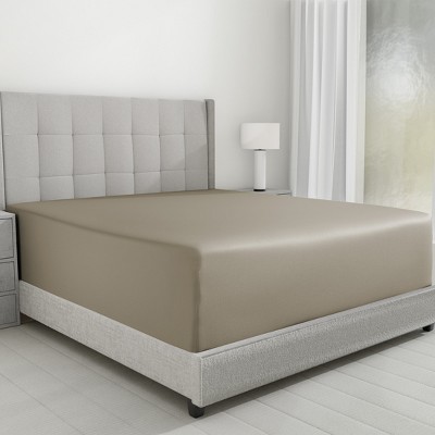 100% Cotton King Fitted Sheet Only, Deep Pocket, Sateen, All-around ...