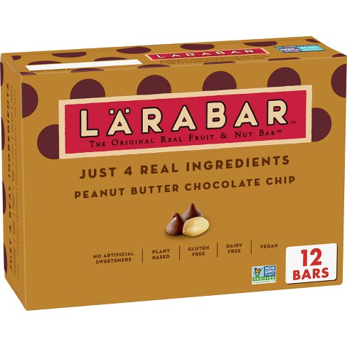 Larabar Peanut Butter Chocolate Chip Protein Bar - 19.2oz/12ct : Target