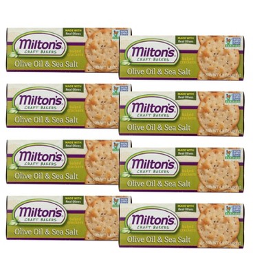 Suzie's Organic Saltines Salt & Extra Virgin Olive Oil - Case Of 12/8.8 ...
