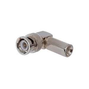 Cmple - BNC Twist On Clamp Connector 90º for RG-6 Coaxial Cable, Screw ...