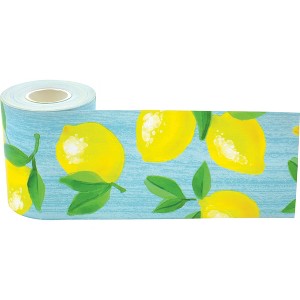 Teacher Created Resources® Lemon Zest Straight Rolled Border Trim, 50 ...