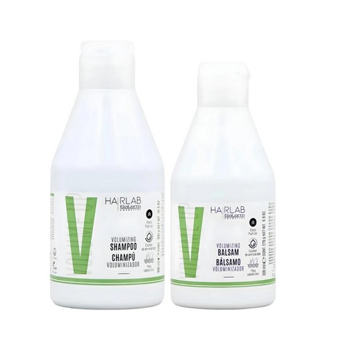 Salerm Cosmetics Hair Lab Volumizing Shampoo (10.6 Oz) & Hair Lab ...