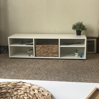 Costway Tv Stand Tv Console Cabinet 6-cubby Media Console Entertainment ...