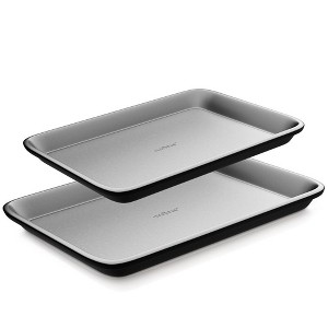 Nutrichef 2-pc. Nonstick Cookie Sheet Baking Pan - Professional Quality ...