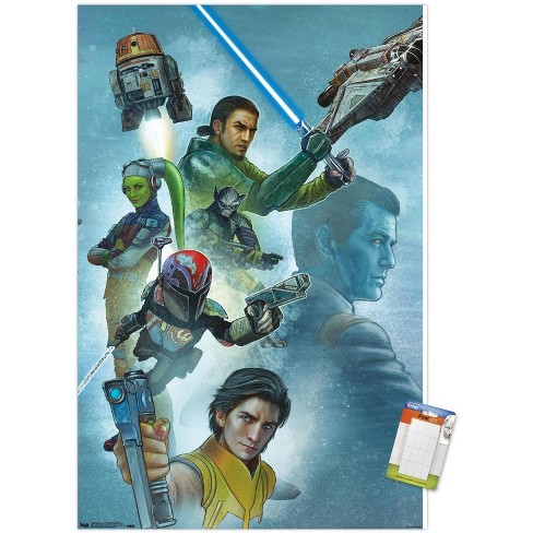Trends International Star Wars: Rebels - Celebration Mural Unframed ...
