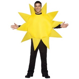 Imposta Costumes Adult Sunny Day Costume Bodysuit Yellow One Size : Target