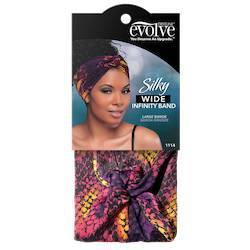 Evolve Products Wide Infinity Headband - Snakeskin - 48ct : Target