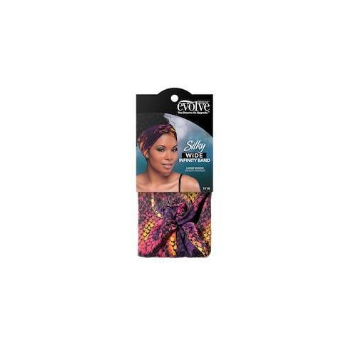 Evolve Products Wide Infinity Headband - Snakeskin - 48ct : Target
