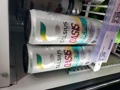 Celsius Sparkling Oasis Vibe Energy Drink - 12 Fl Oz Can : Target