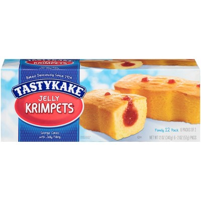 Tastykake Jelly Krimpets - 12z : Target