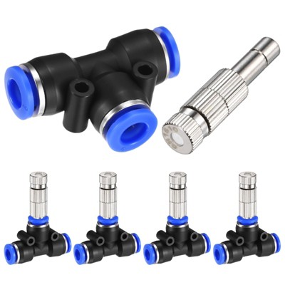 Unique Bargains Durable Low-Pressure Brass Misting Nozzles Water ...