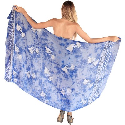 La Leela Women's Summer Bikini Wraps Beach Wrap Cover Up Sarong Skirt ...