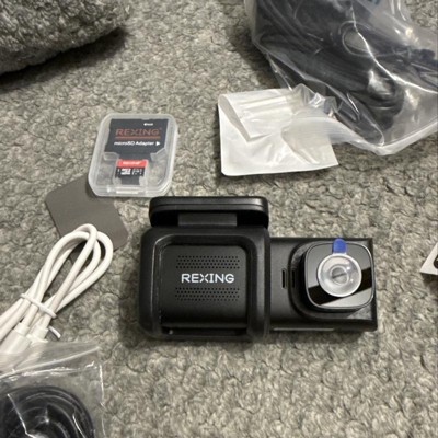 Rexing Dt2 Dual Channel 1080p Front And Rear Dash Cam : Target