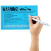 Juvale 50 Pack Blue Parking Violation Tickets For Window, Adhesive No ...