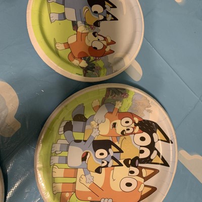8ct Bluey Paper Plates Navy : Target