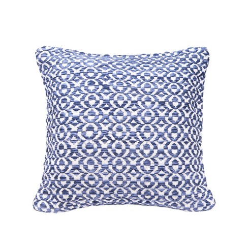C&f Home Navy Tri Color Geo Pillow : Target