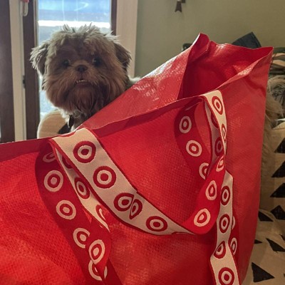 Extra Large Recycled Reusable Bag Red : Target