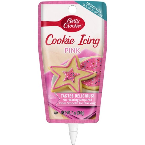Betty Crocker Pink Cookie Icing - 7oz : Target